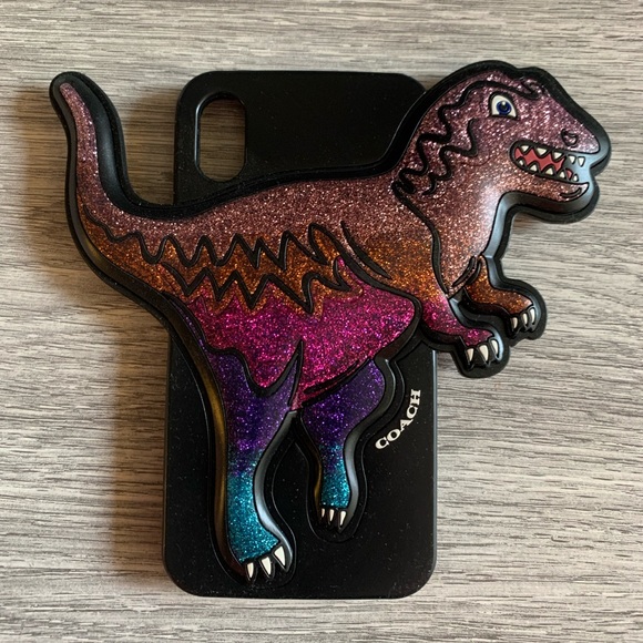Coach | Cell Phones & Accessories | Coach Glitter Iphone Case Rexy The ...